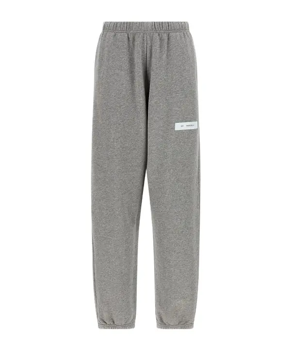 MAISON MARGIELA Elasticated Waistband Tapered Trousers - Gray