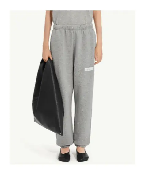 MAISON MARGIELA Elasticated Waistband Tapered Trousers - Gray