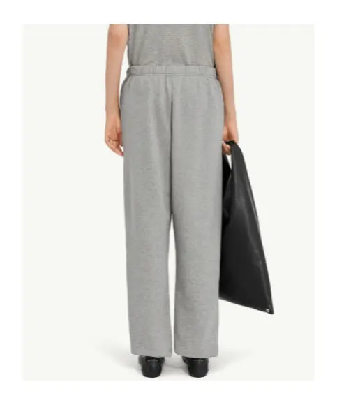 MAISON MARGIELA Elasticated Waistband Tapered Trousers - Gray
