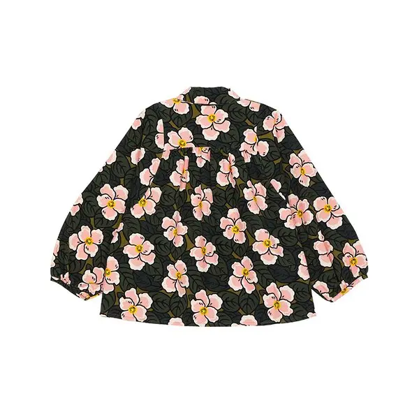 Kenzo Floral Print Long Sleeve Shirt