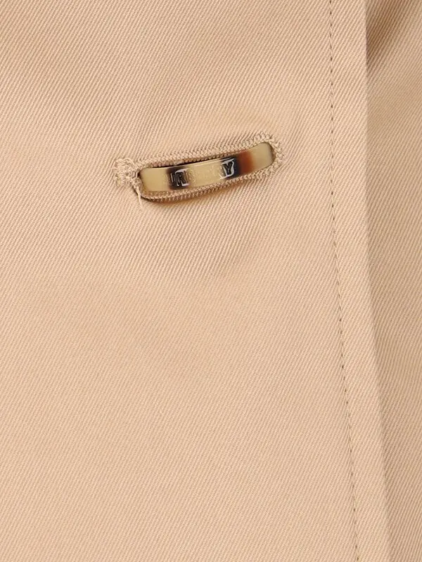 Burberry Belted Waist Mini Skirt - Khaki
