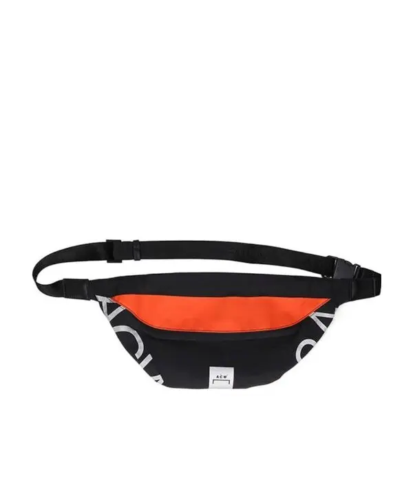 A-COLD-WALL* Stria Tech Logo Belt Bag - Black