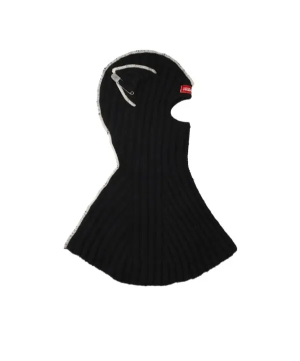 CHARLES JEFFRREY LOVERBOY Charles Jeffrey Loverboy Chunky Ears Balaclava Hat - Black