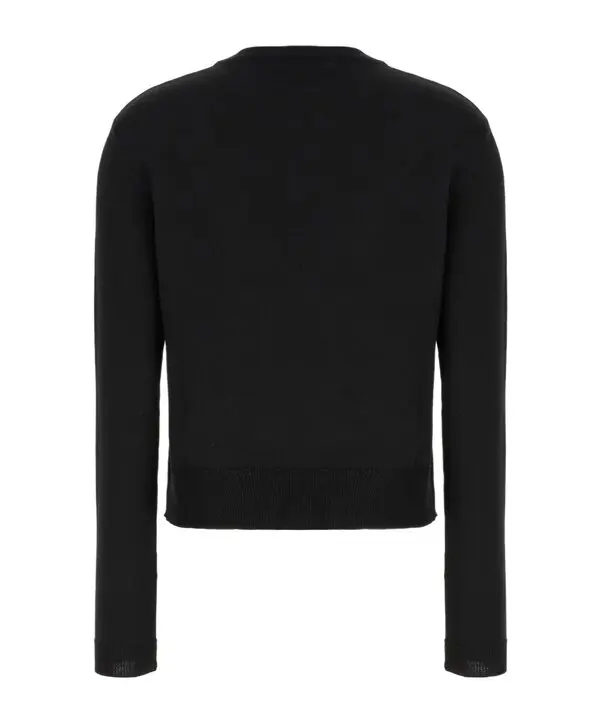 Moschino Long Sleeve Crew Neck Sweater