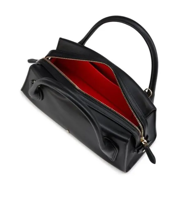 CHRISTIAN LOUBOUTIN Top Handle Shoulder Bag - Black
