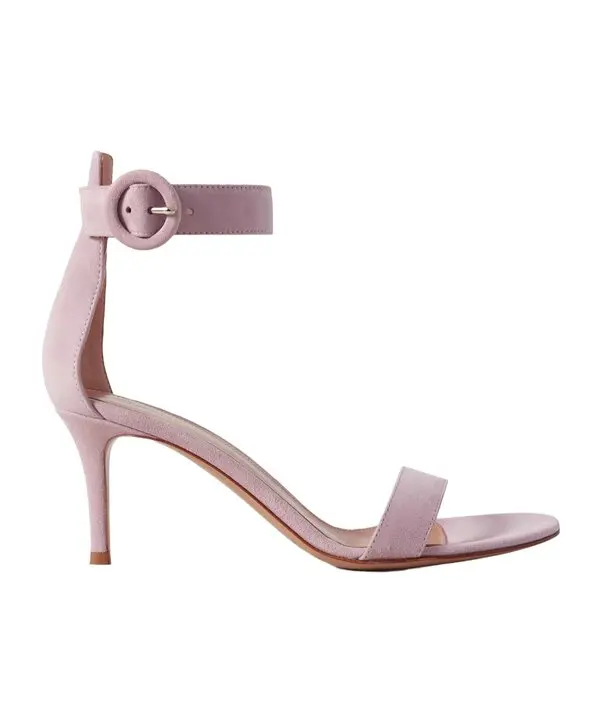 GIANVITO ROSSI Open-toe High-heeled Sandals - Pink