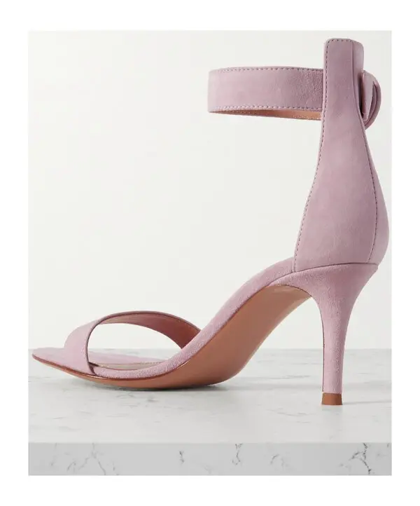 GIANVITO ROSSI Open-toe High-heeled Sandals - Pink