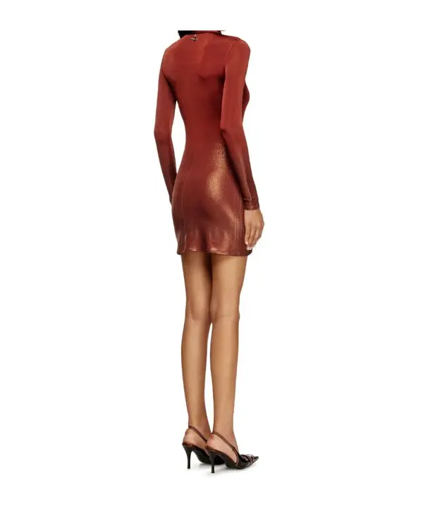 DIESEL® D-pol Polo Mini Dress