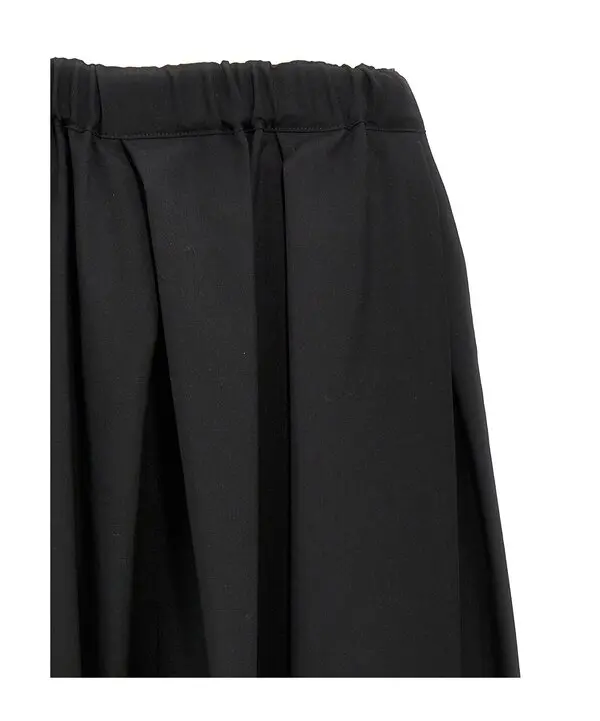 Comme Des Garçons Wide Leg Pleated Trousers