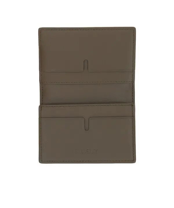 Burberry Nova Check Bi-fold Card Holder - Nude