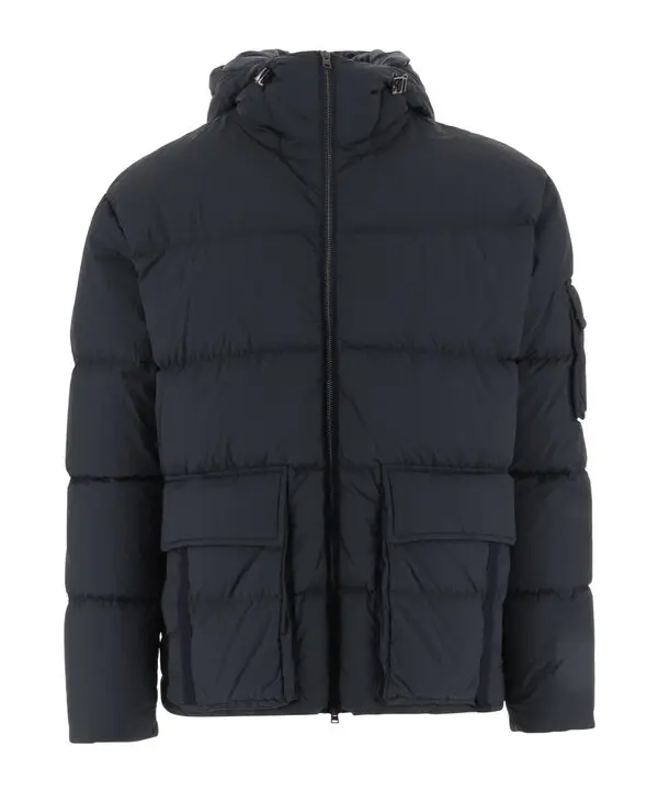 Herno Hooded Down Jacket - Black