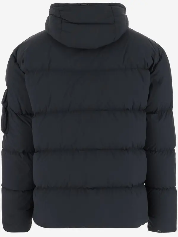 Herno Hooded Down Jacket - Black