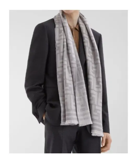 Fendi Ff Jacquard Scarf