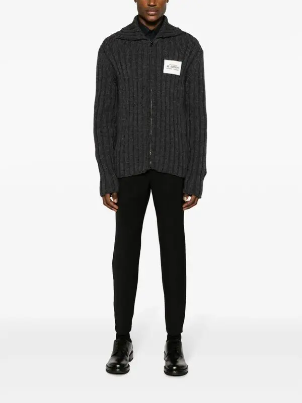 Dolce & Gabbana Zipped Knit Sweater