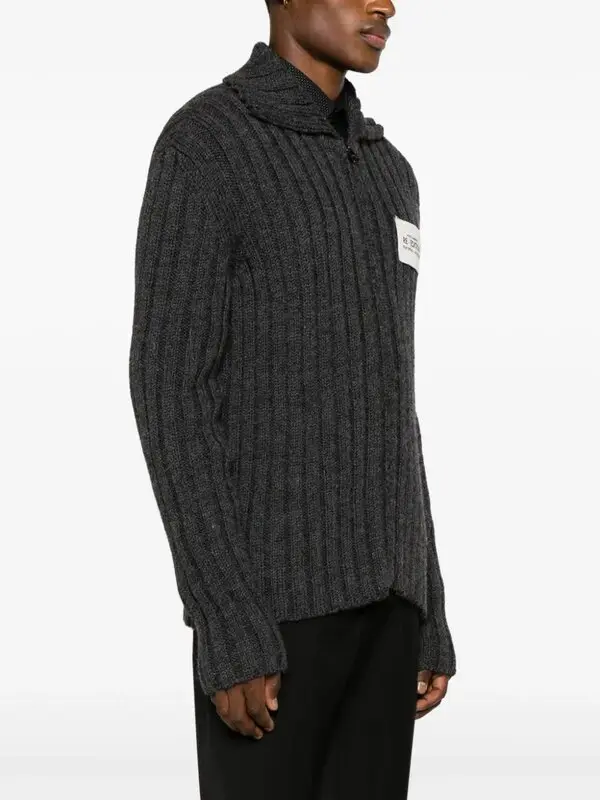 Dolce & Gabbana Zipped Knit Sweater