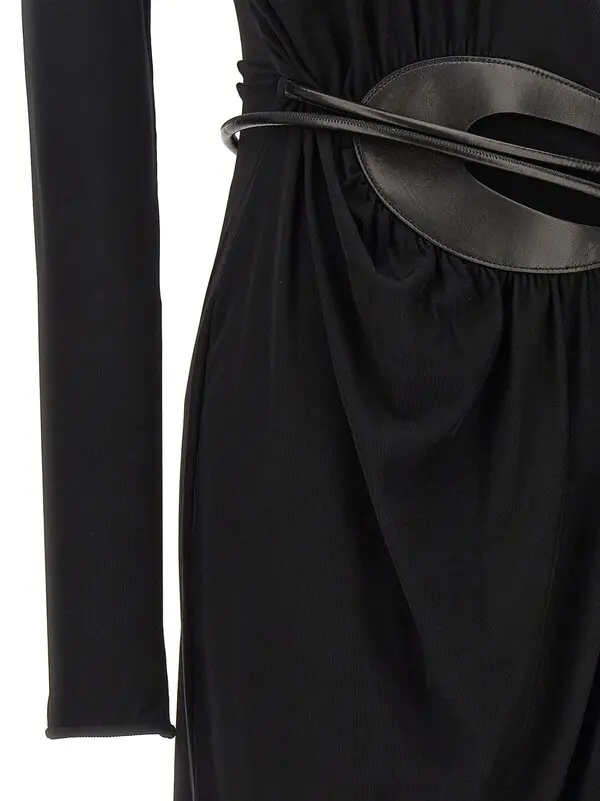 TOM FORD V-neck Belted Wrap Dress