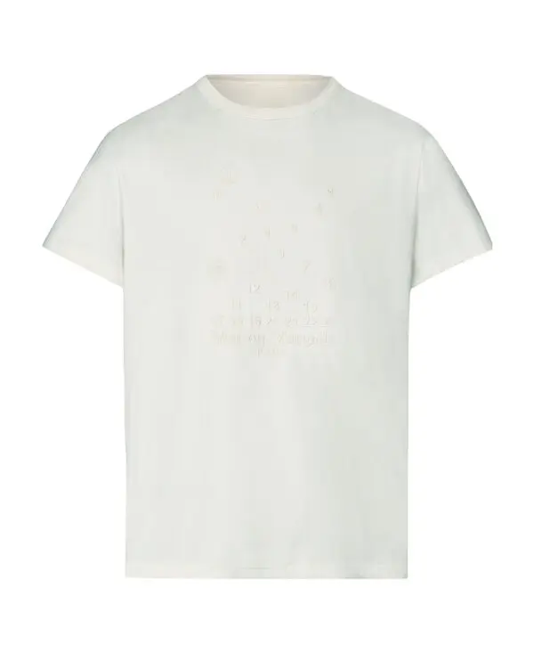 MAISON MARGIELA Graphic-printed Crewneck T-shirt