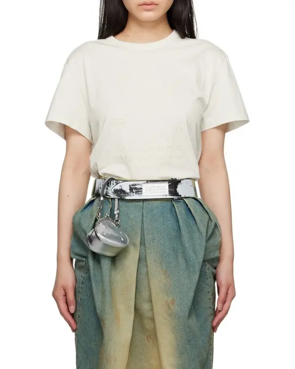 MAISON MARGIELA Graphic-printed Crewneck T-shirt