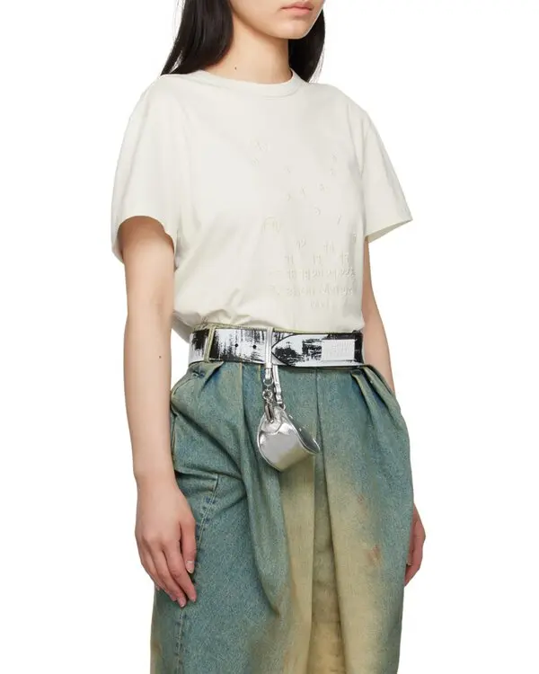 MAISON MARGIELA Graphic-printed Crewneck T-shirt