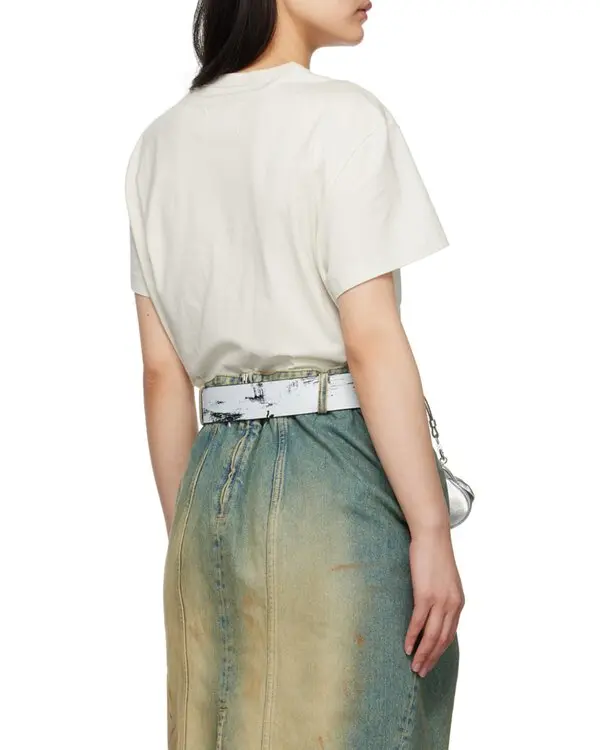 MAISON MARGIELA Graphic-printed Crewneck T-shirt