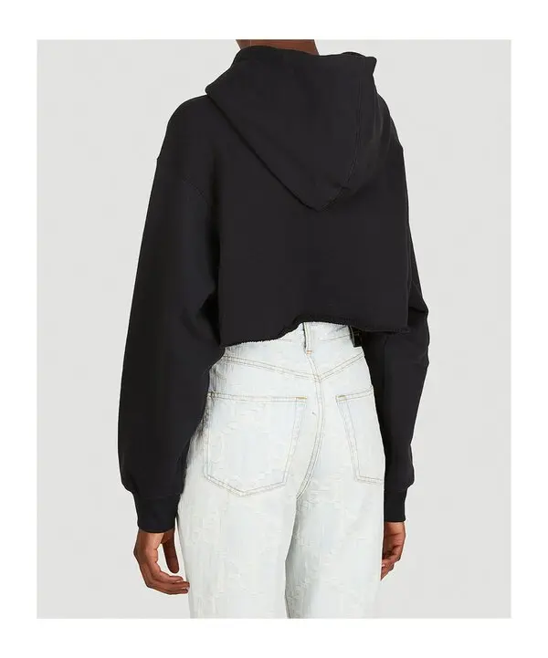 Gucci Hollywood Babylon" Cropped Hoodie