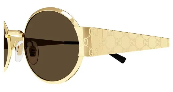Gucci Oval Frame Sunglasses