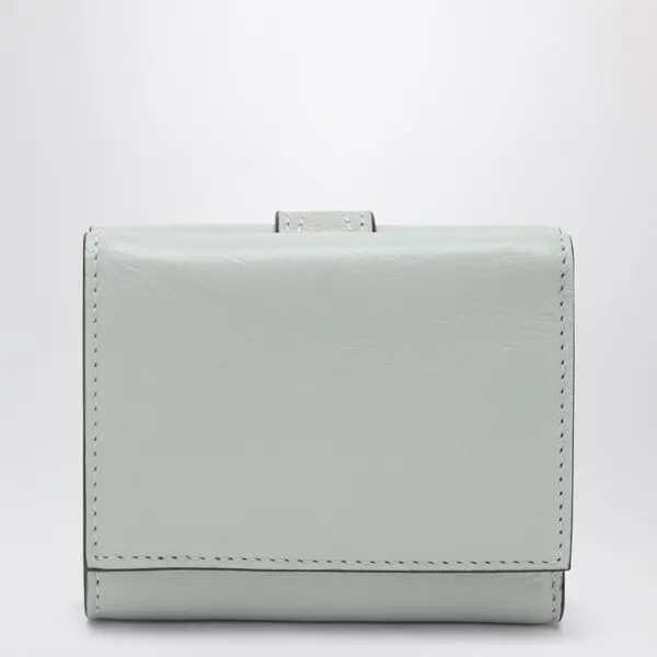 Chloé Mini Paddington Tri-fold Wallet - Gray