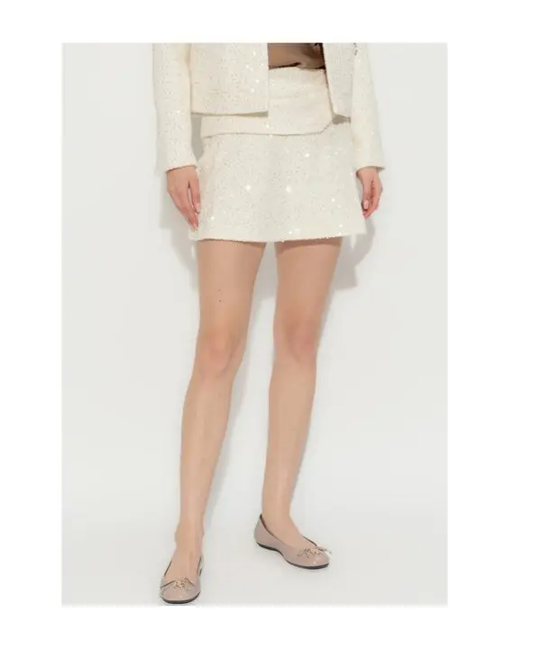 IRO PARIS Embellished Sequined Skirt