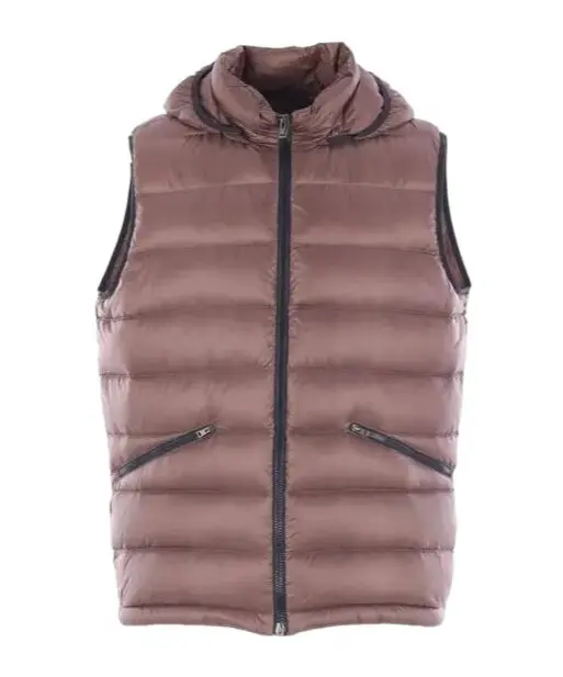 Herno Hooded Zip-up Down Vest