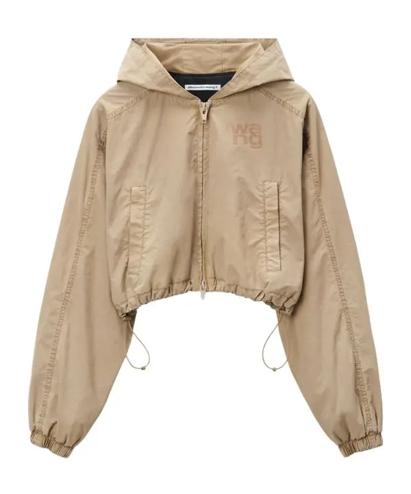Alexander Wang Zip-up Hooded Jacket