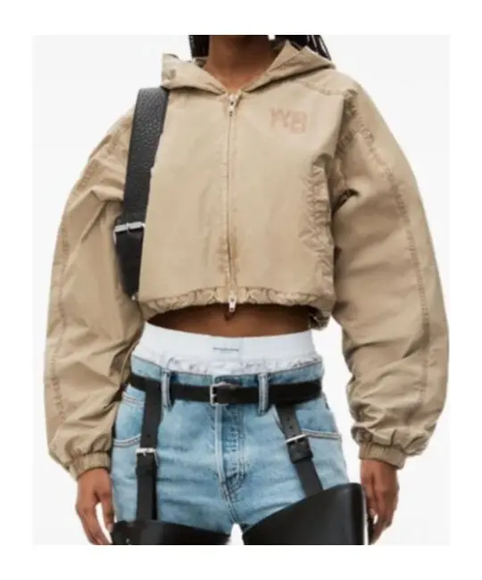 Alexander Wang Zip-up Hooded Jacket
