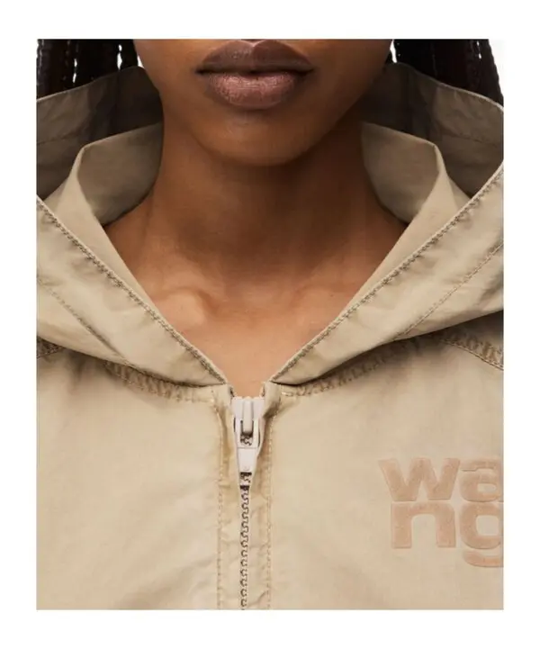 Alexander Wang Zip-up Hooded Jacket