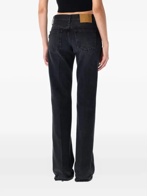 HAIKURE Straight Leg Jeans - Black