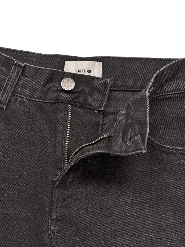 HAIKURE Straight Leg Jeans - Black