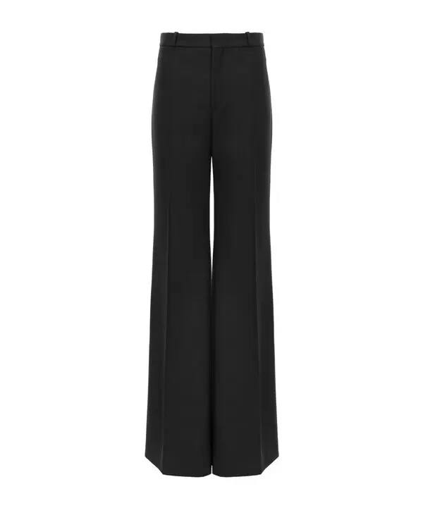 Chloé Flared Tailored Trousers - Black