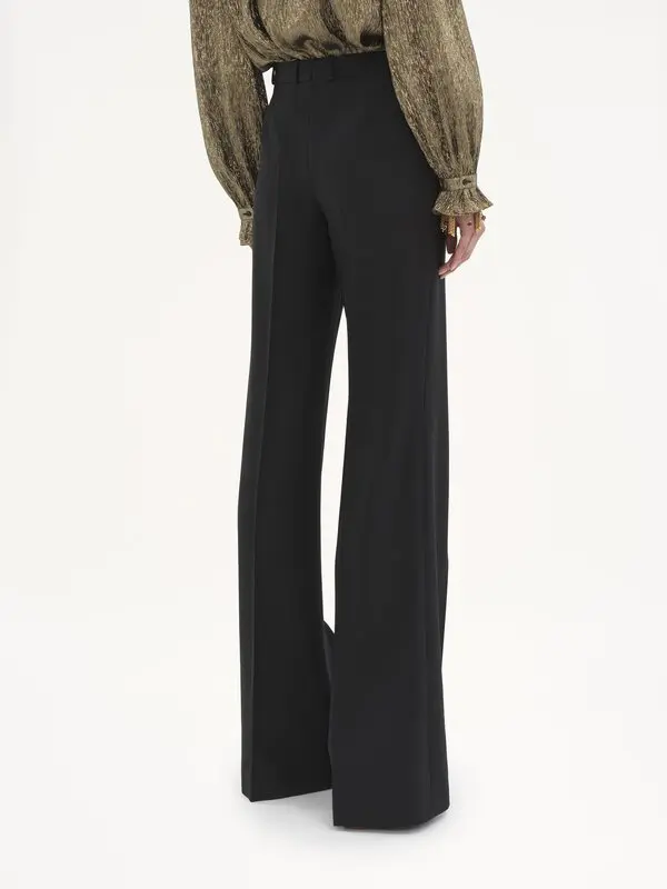 Chloé Flared Tailored Trousers - Black