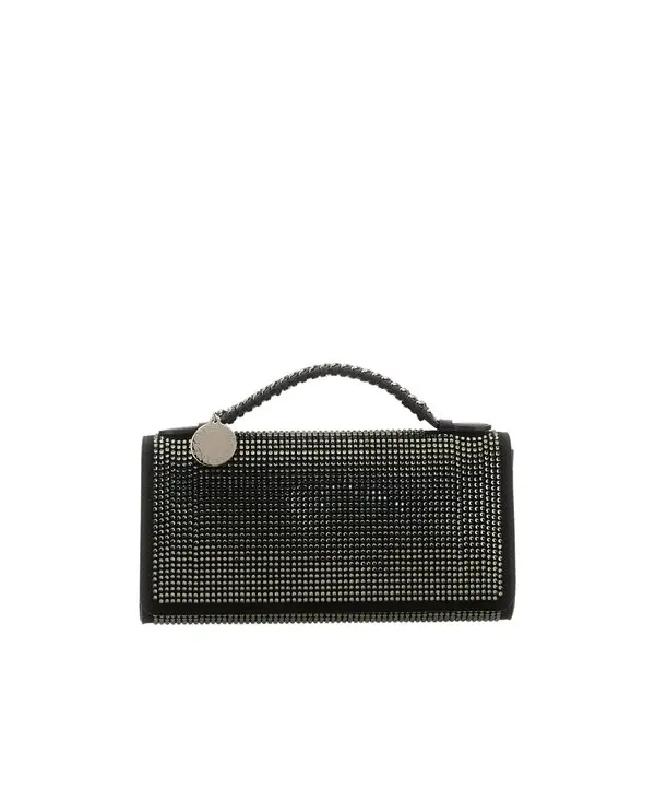 Stella McCartney Foldover Clutch Bag - Black