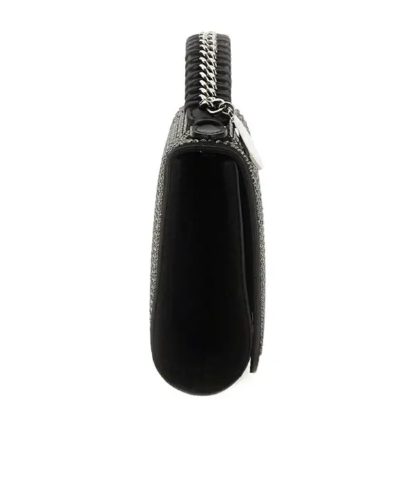 Stella McCartney Foldover Clutch Bag - Black