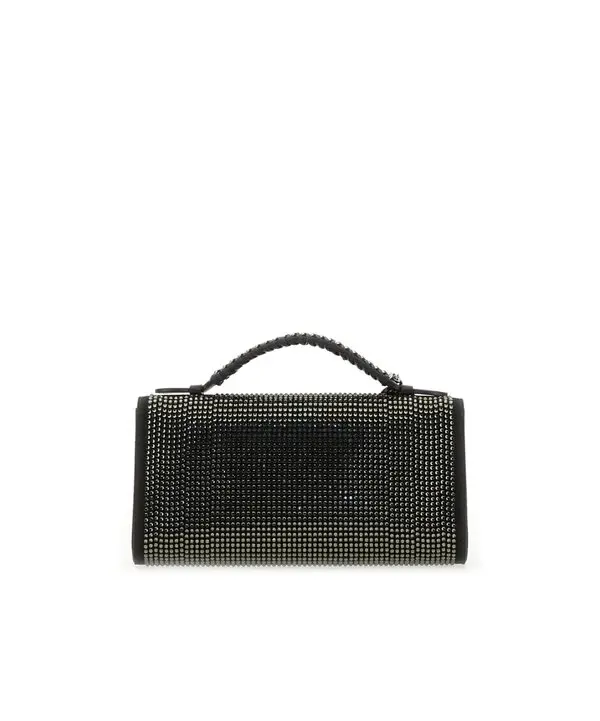 Stella McCartney Foldover Clutch Bag - Black