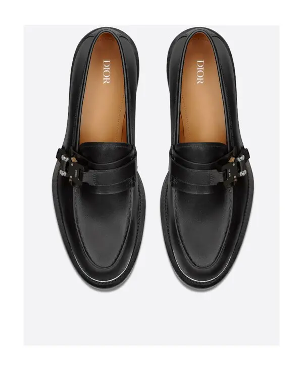 Dior Evidence Buckle Detailed Loafers