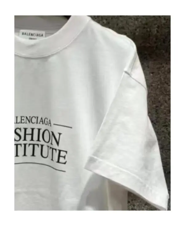 Balenciaga Fashion Institute Oversized T-shirt