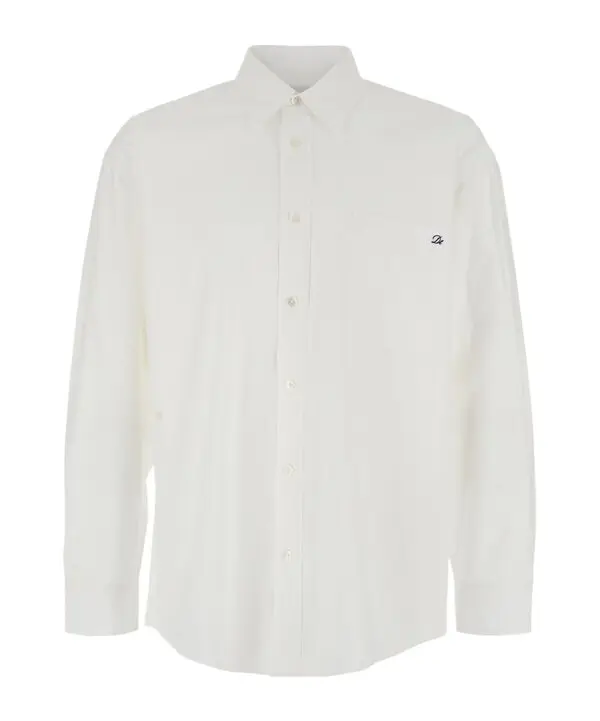 DUNST Shirt With Front Pocket And Logo