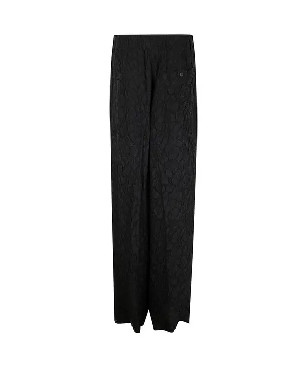 Dries Van Noten High Rise Wide Leg Pull-on Pants