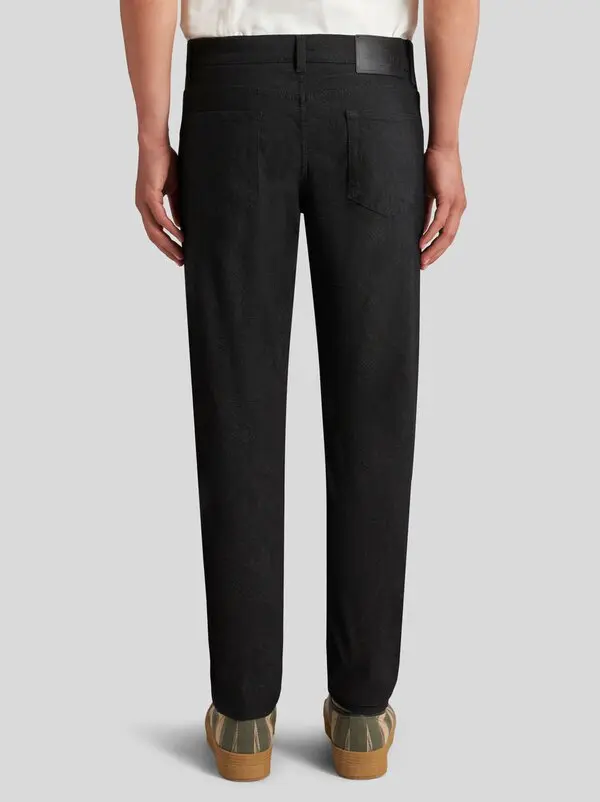 Etro Jacquard Denim Jeans
