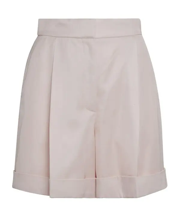 Alexander McQueen High-waisted Pleated Shorts