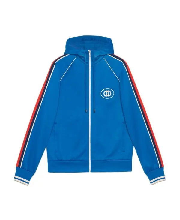 Gucci Logo Hooded Jacket