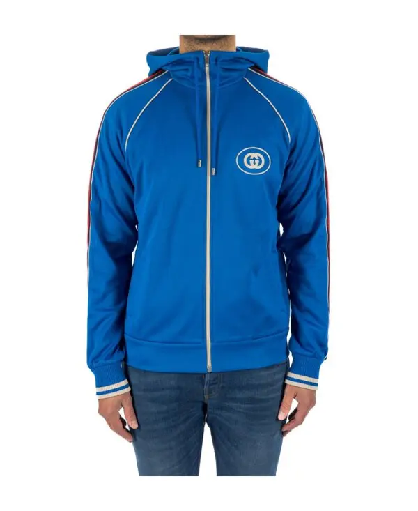 Gucci Logo Hooded Jacket