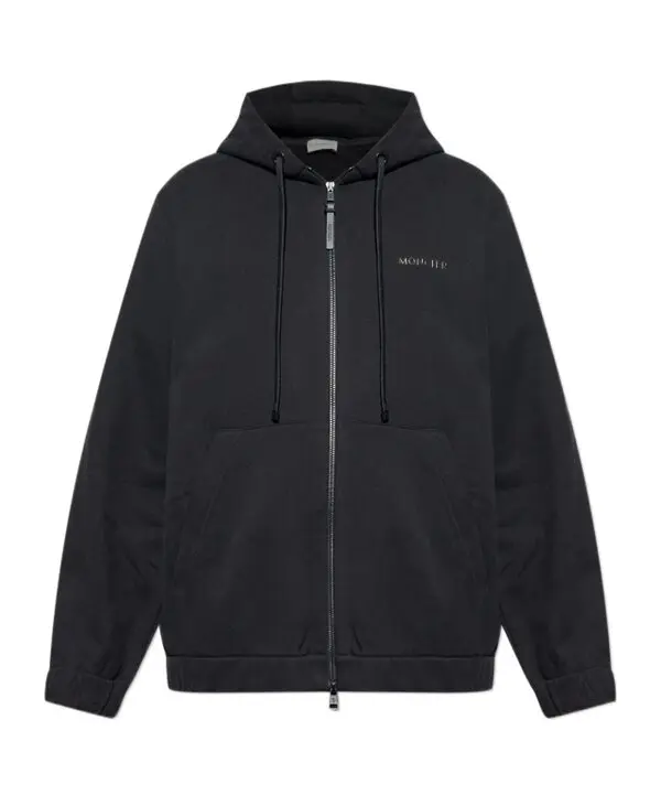 Moncler Zip-up Drawstring Hoodie