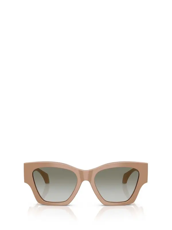 Versace Geometric Frame Sunglasses - Gray