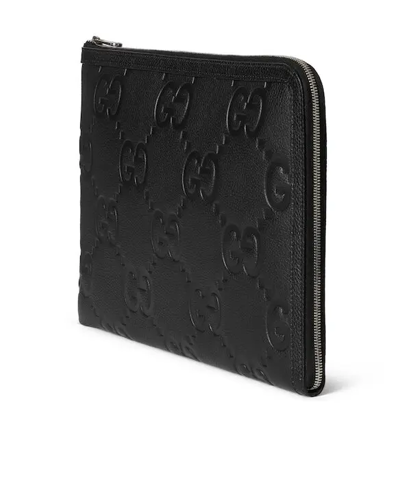 Gucci Jumbo Gg Zipped Pouch